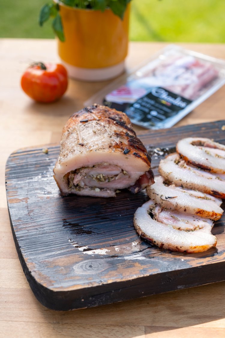 Recept "Porchetta van varkensschouder" | njam!