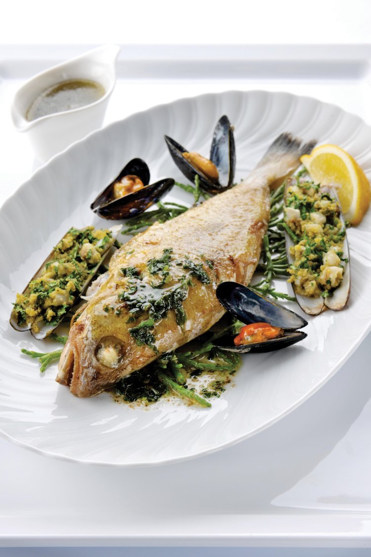 Recept "Op de graat gebakken steenbolk" | njam!